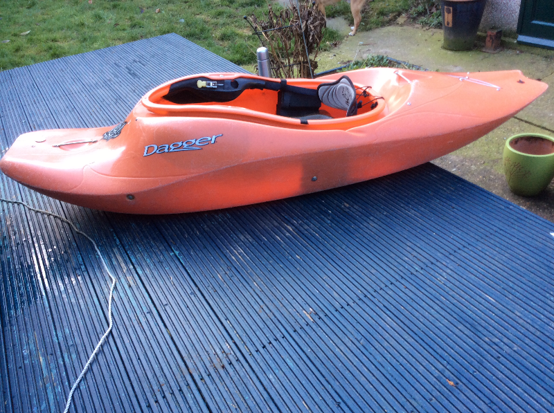 For Sale Dagger Kingpin Icon 6.3 cheap playboat - The UK Rivers Guidebook