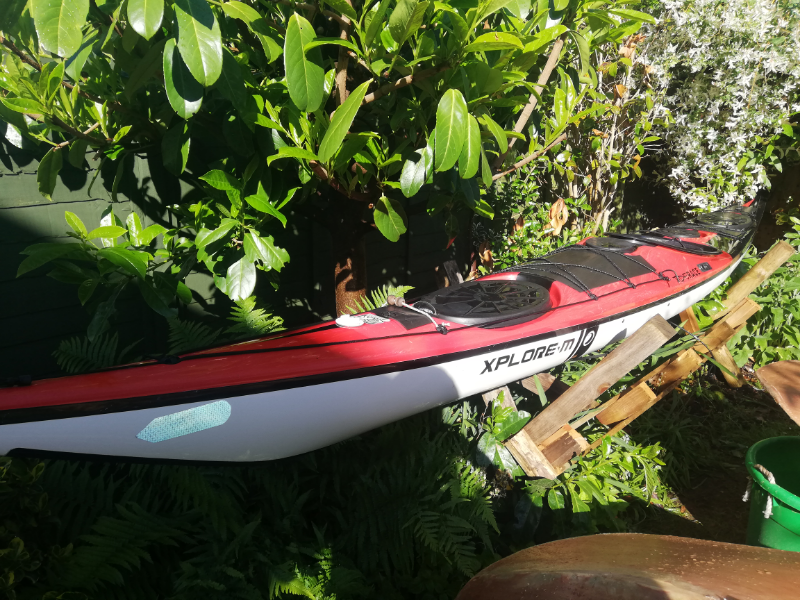 Tiderace Xplore medium, hardcore construction, red/white - The UK ...