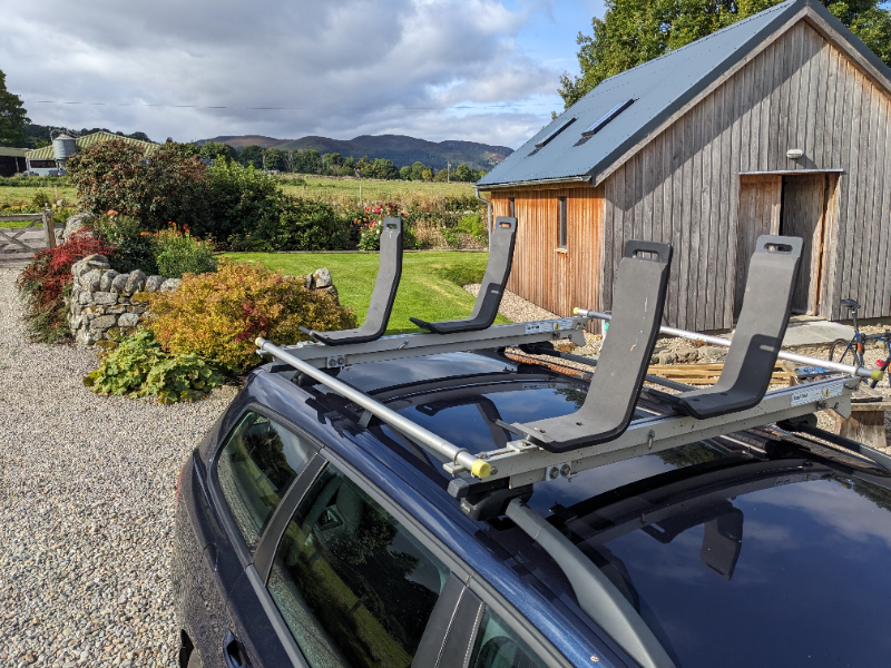 Kari Tek Easy Load Roof Rack - now sold - The UK Rivers Guidebook
