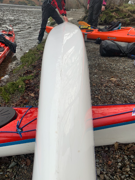 Tahe Marine Wind 585 composite sea kayak for sale - The UK Rivers Guidebook